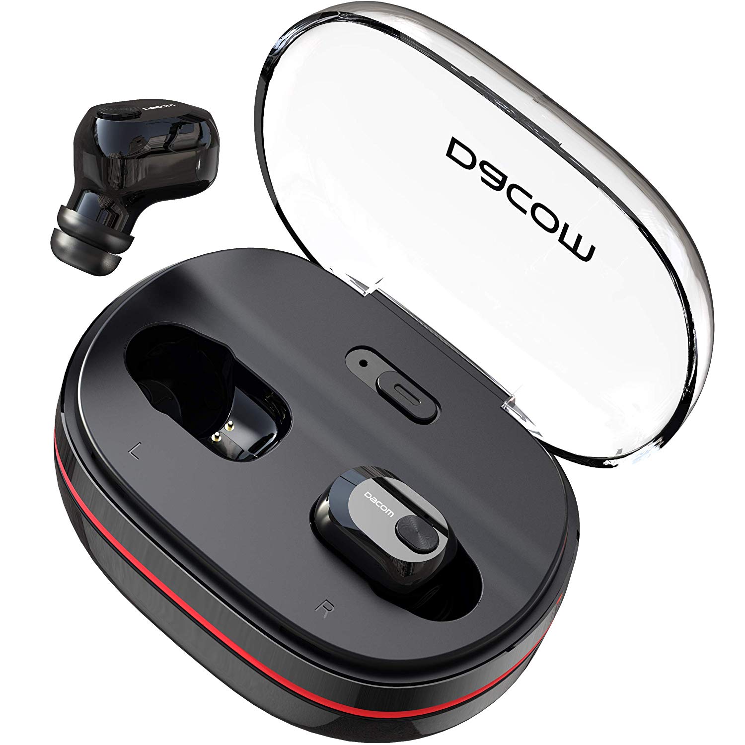 DACOM K6H Pro 完全ワイヤレス Bluetoothイヤホン AAC対応 充電ケーブル内蔵が割引クーポン特価1,899円！ | 激安らぼ