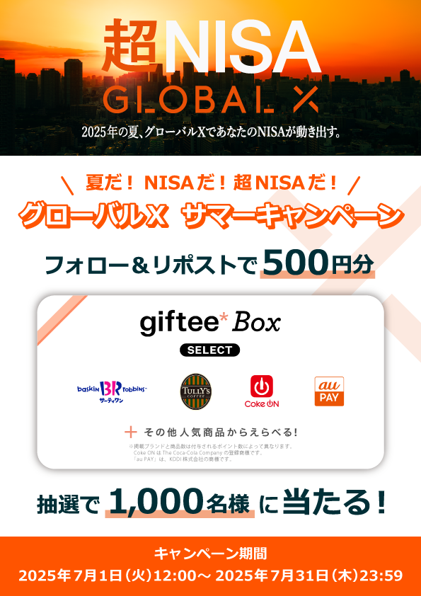giftee Box Select 500円分がフォロー&リポストで1,000名にその場で当たる。 | 激安らぼ